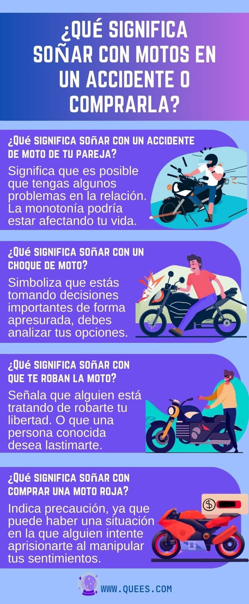 Qué Significa Soñar Con Motos En Un Accidente O Comprarla