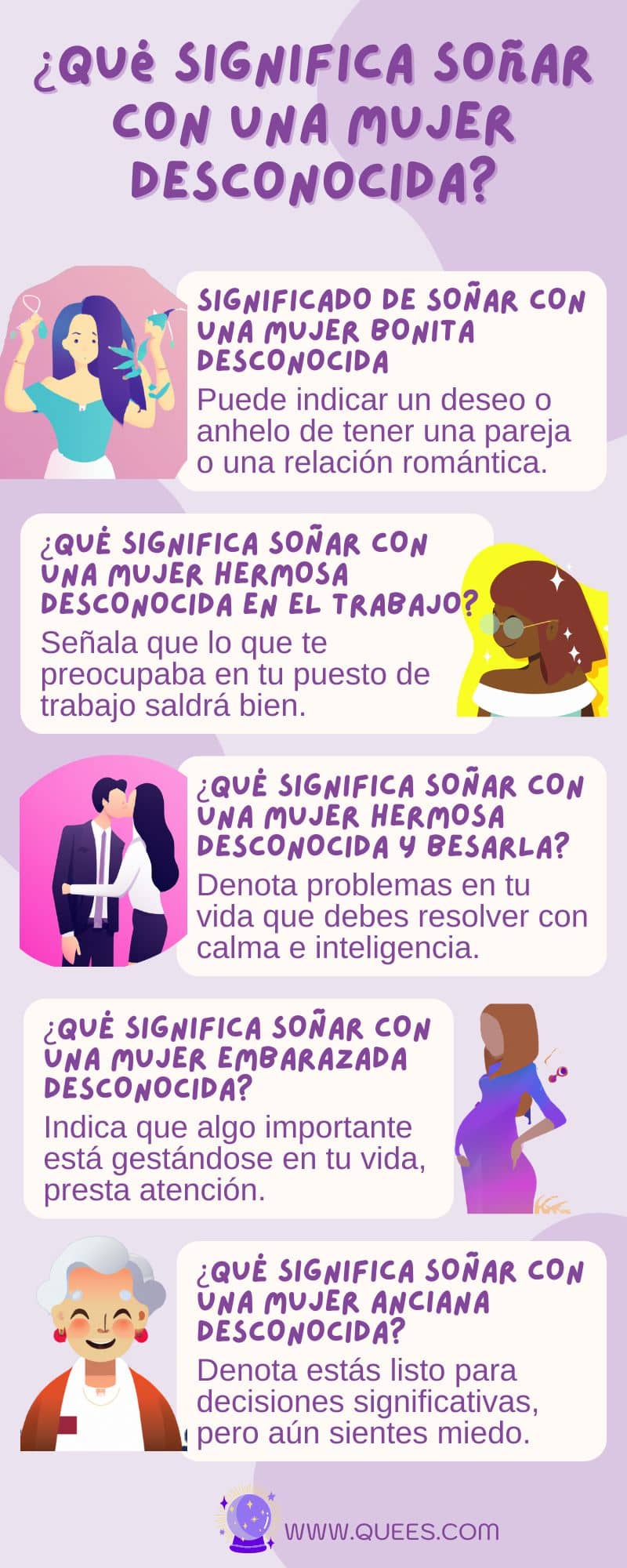 ¿Qué significa soñar con una mujer desconocida?