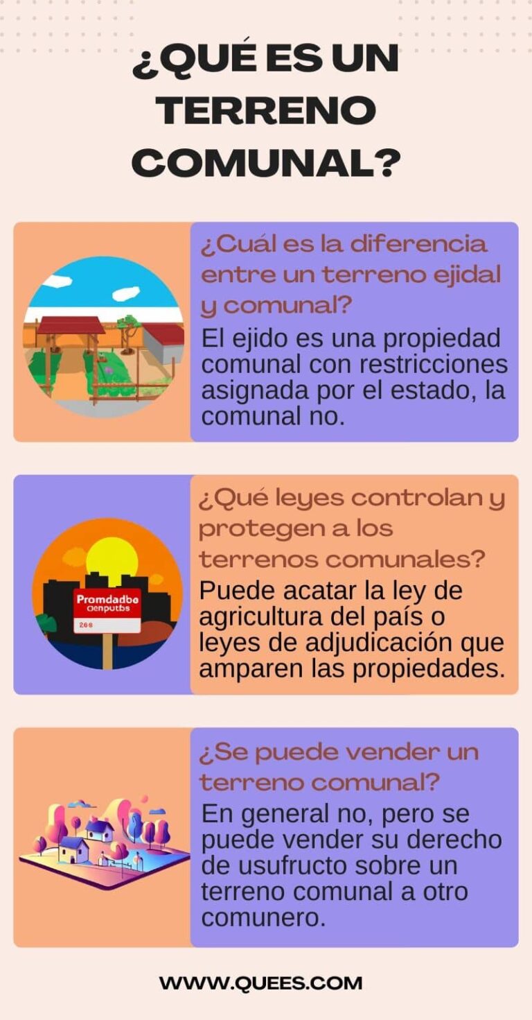 ¿Qué es un terreno comunal, cuáles son sus características y tipos?