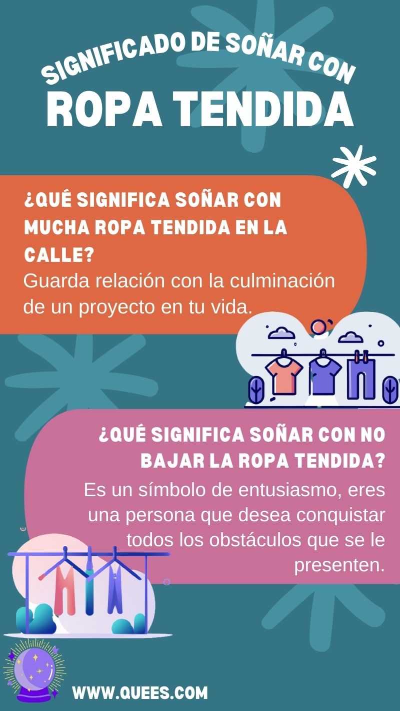¿Qué significa soñar con ropa tendida? - Conoce todos los significados ...