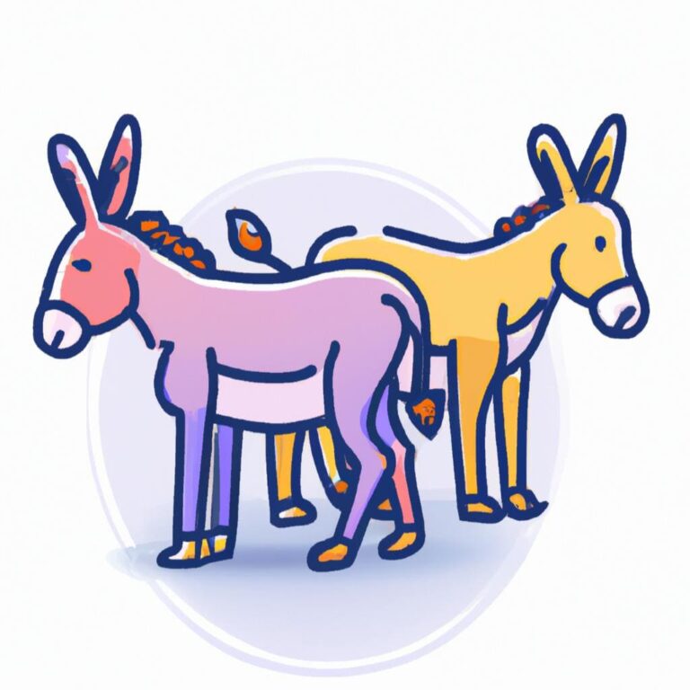¿Qué significa soñar con burros de colores? - Significado del color de ...