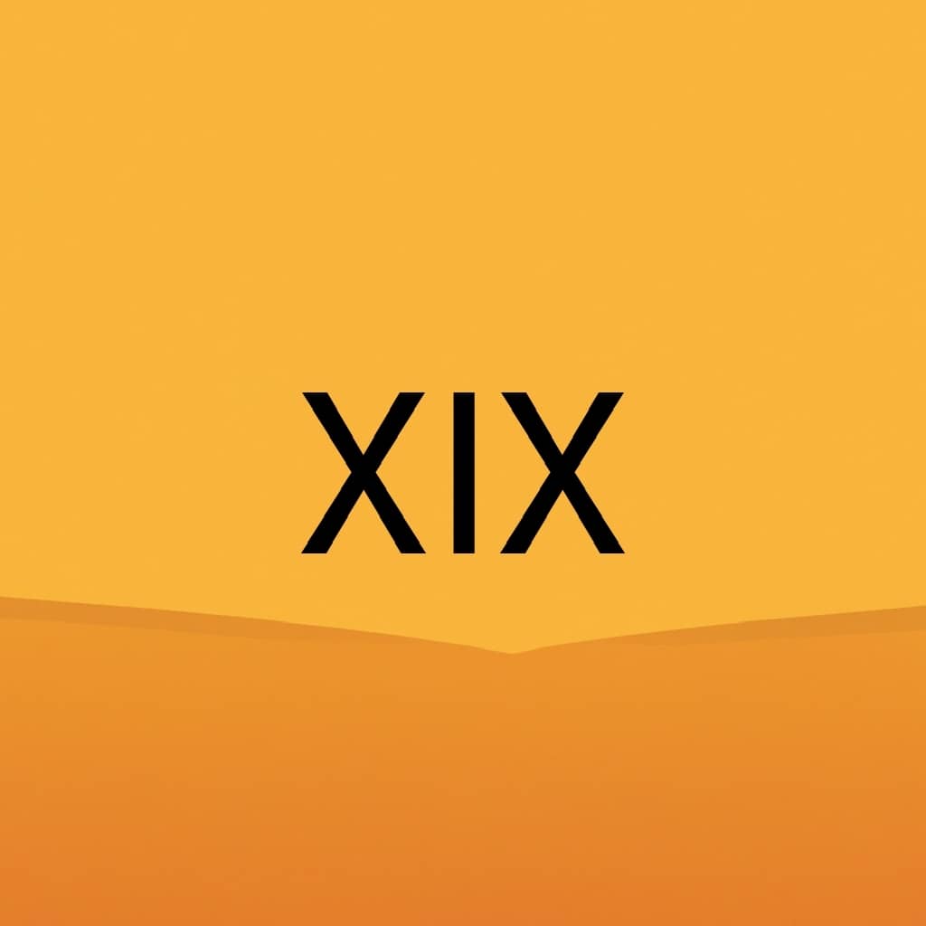 ¿Qué número romano es XIX? | Qué es