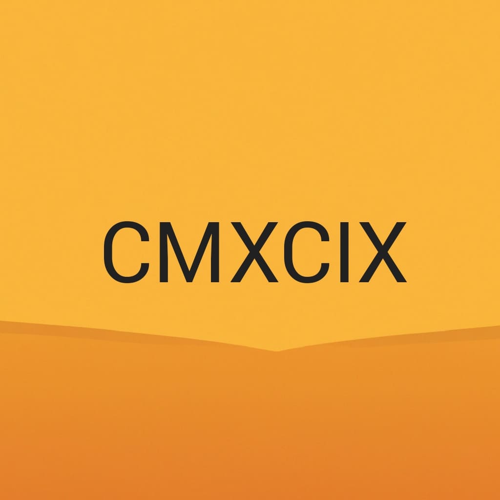 Qu N mero Romano Es CMXCIX Qu Es qu-n-mero-romano-es-cmxcix-qu-es
