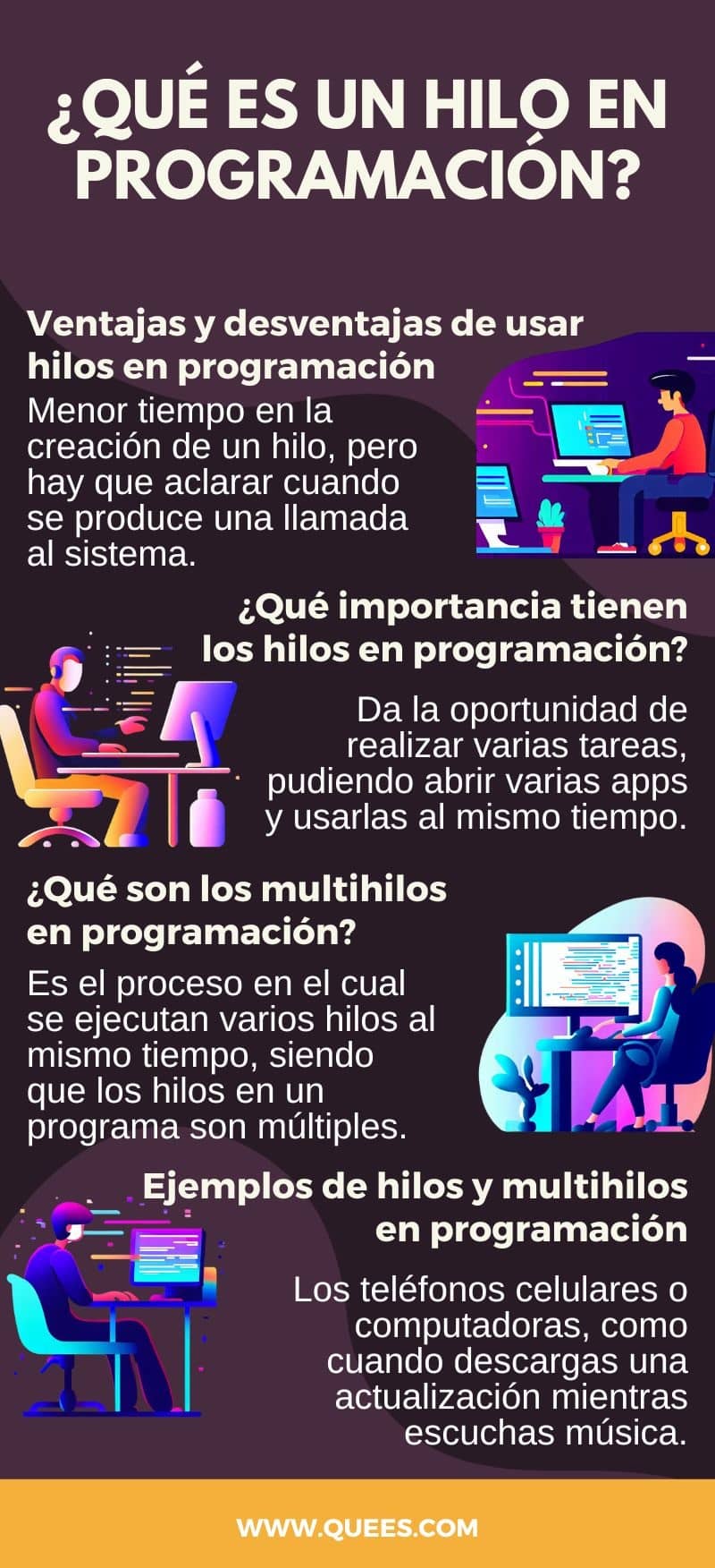 ¿Qué es un hilo en programación? Aprende sobre los hilos y multihilos en profundidad | Qué es