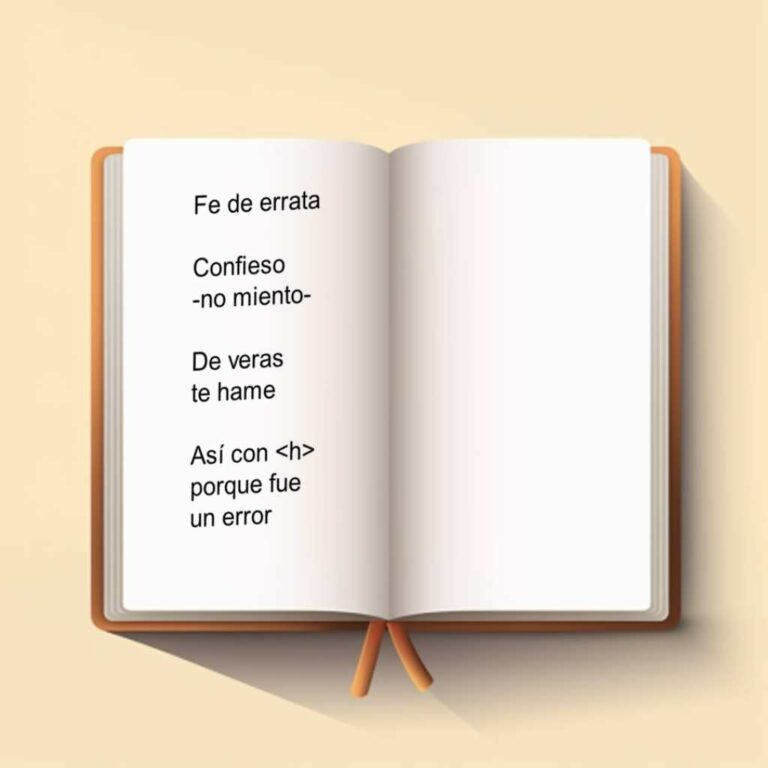 ¿Qué es una fe de erratas? - Significado y cuándo se usa una fe de ...